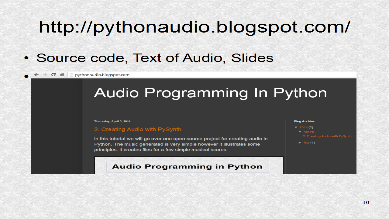 Audio Programming In Python: 5. Writing a Wav File - 2