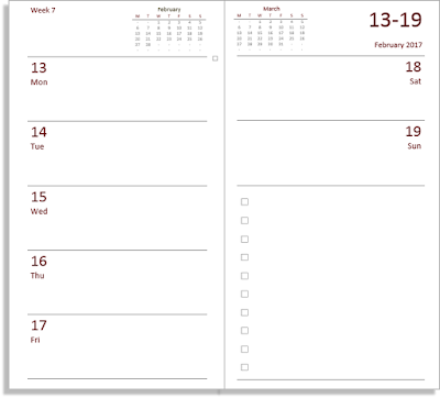 My Life All in One Place: Free Midori diary inserts for 2017: Part 4 ...
