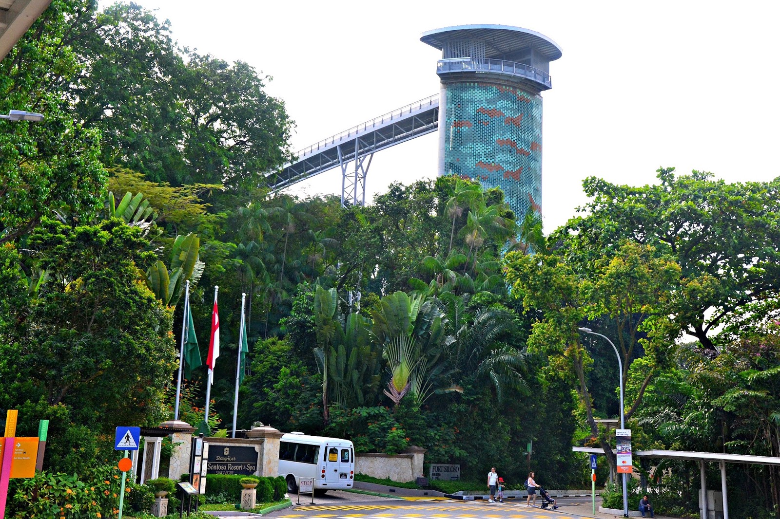 Singapore: Fort Siloso Skywalk