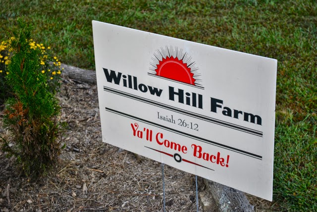 New Every Morning: Fall Open House at Willow Hill Farm (part 1)