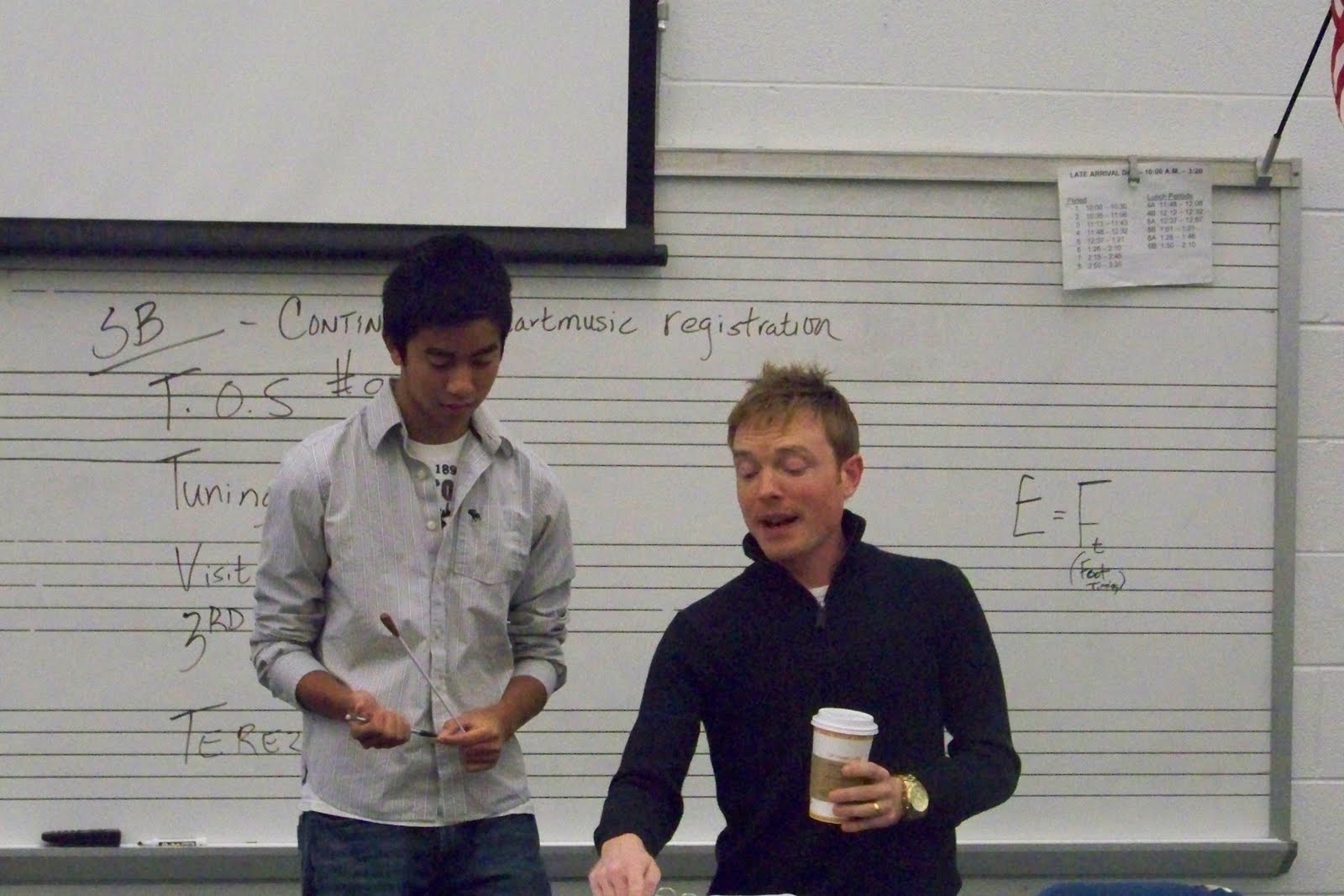 South High Fine Arts: Composer John Mackey coaches DGS student composer ...