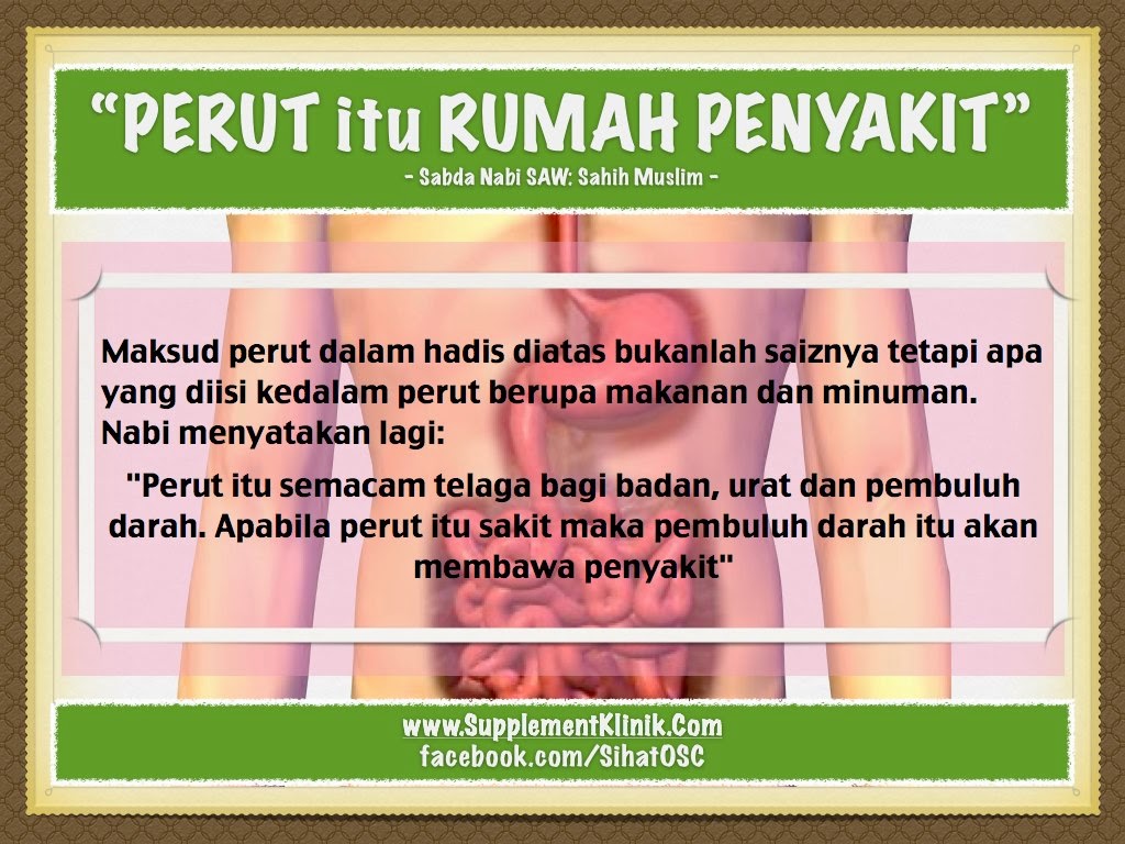 Perut Rumah Segala Penyakit | Umi Nazrah