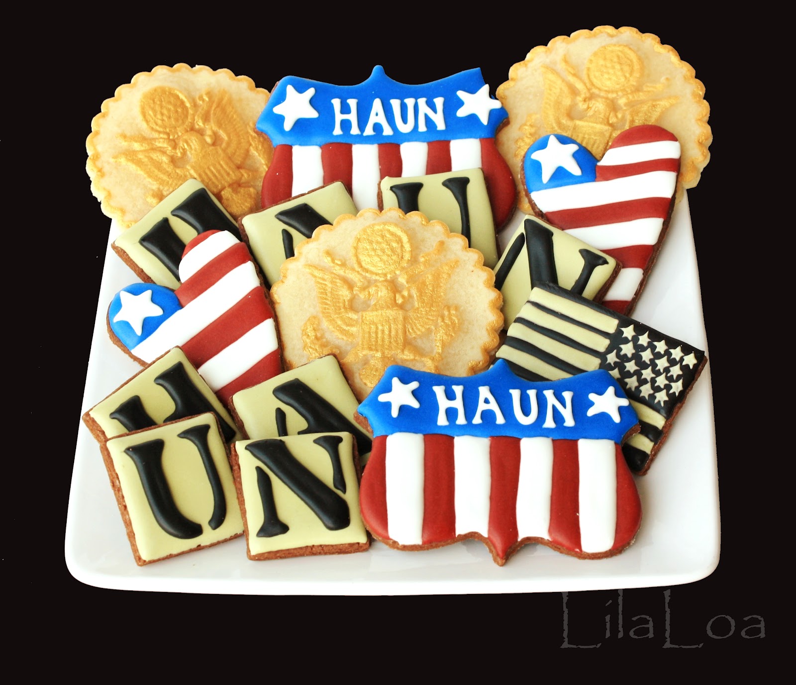 Deployed Soldier Cookies