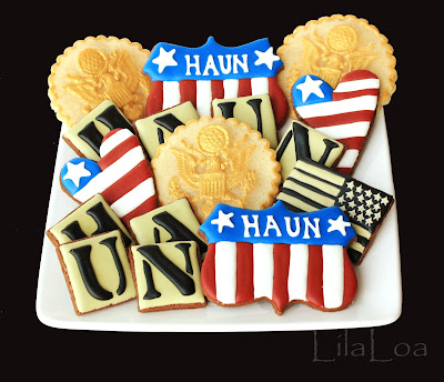 Deployed Soldier Cookies