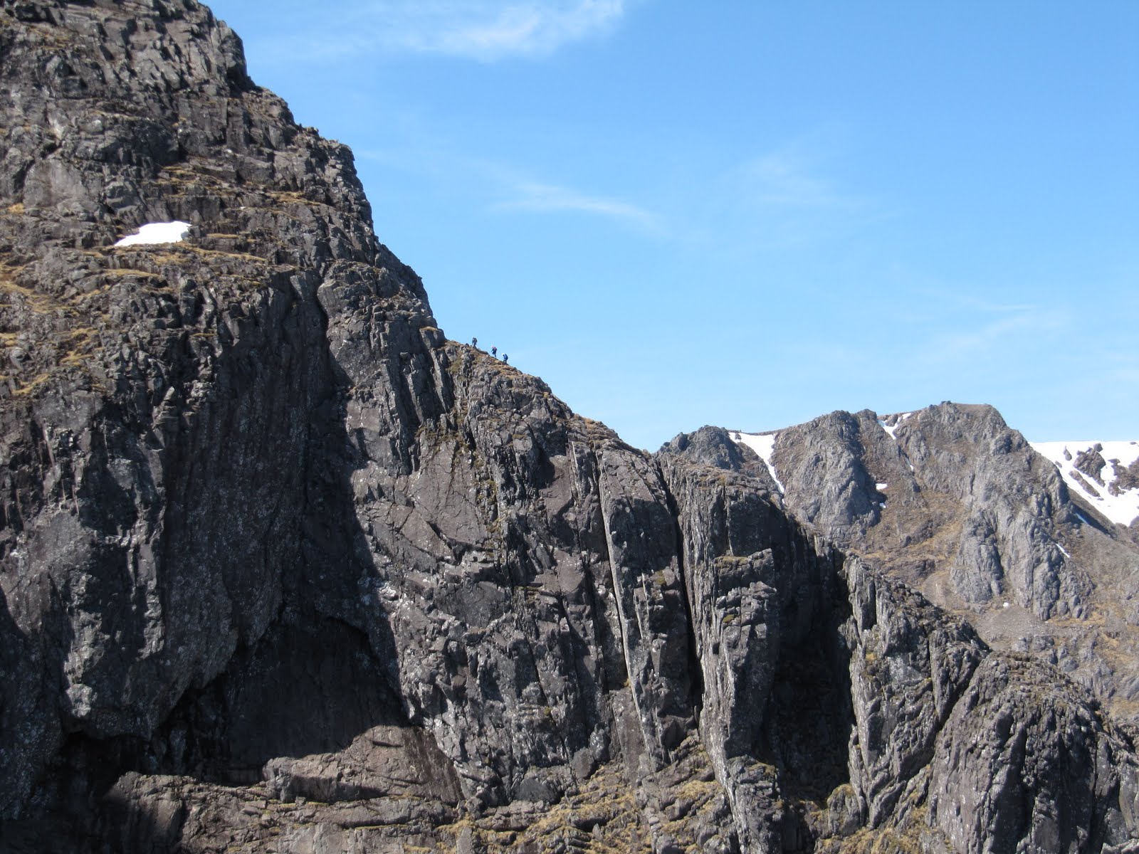 NOT QUITE - TOUCHING THE VOID: Observatory Ridge, Ben Nevis, 30th April ...