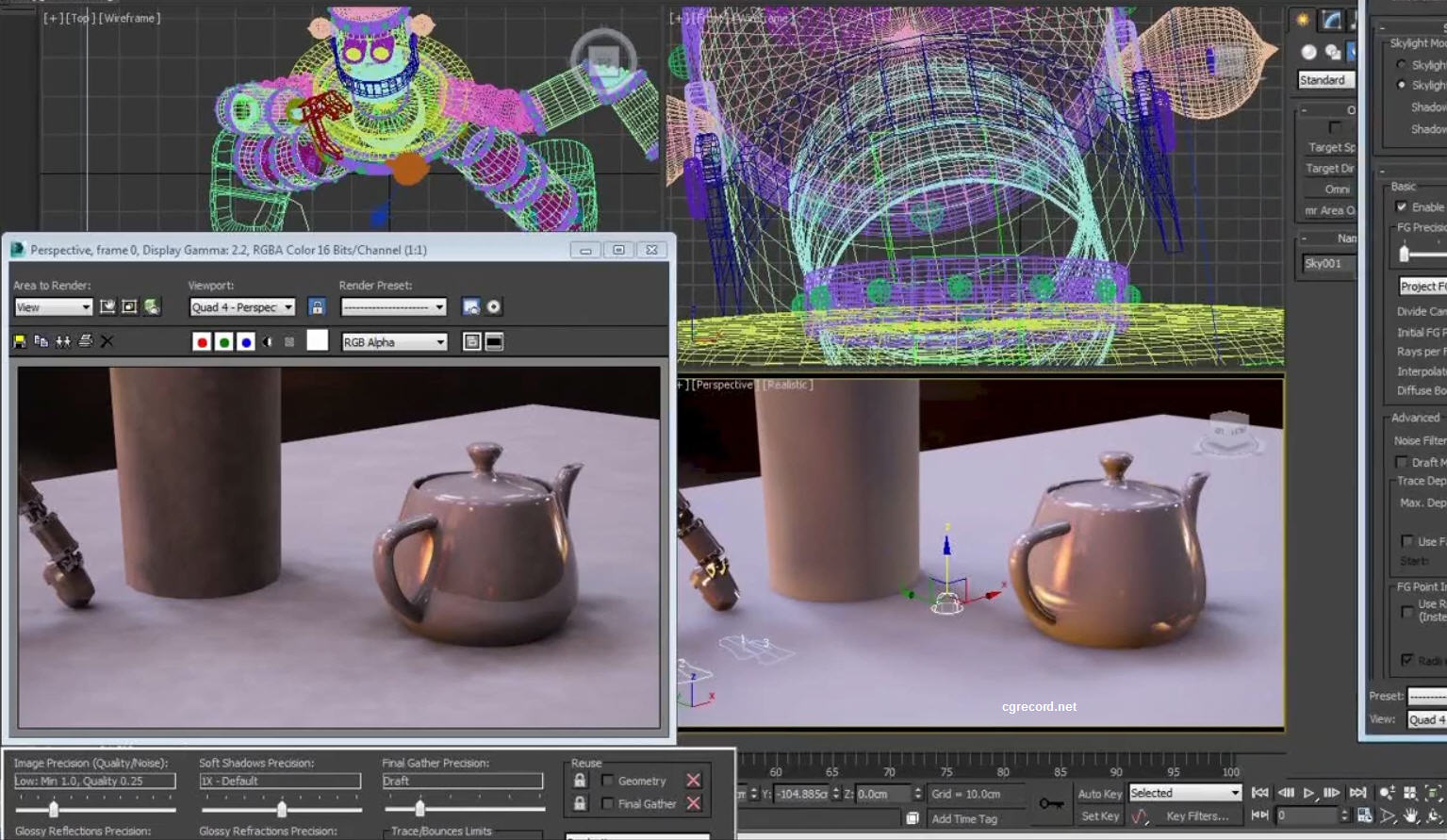 3dsMax 2014 Sneak Peek video: Renderer Improvements | Computer Graphics ...