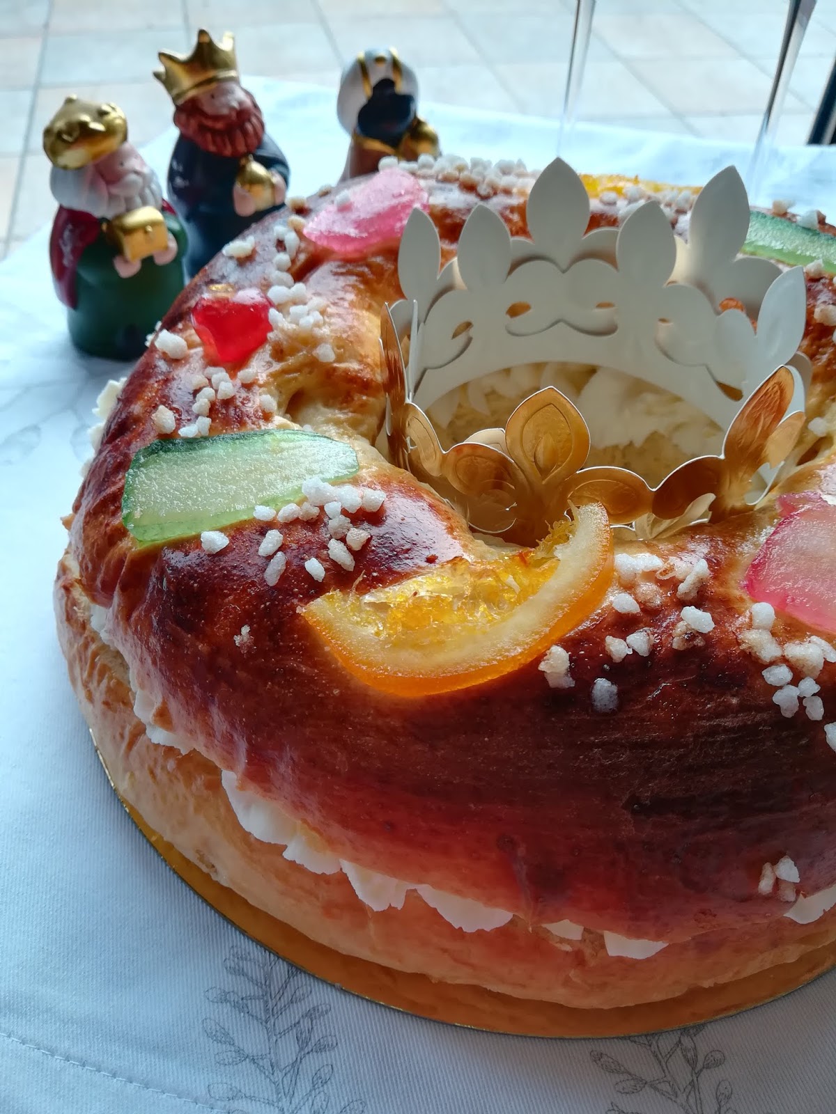 Cuinant entre llibres: Tortell de Reis {Thermomix}