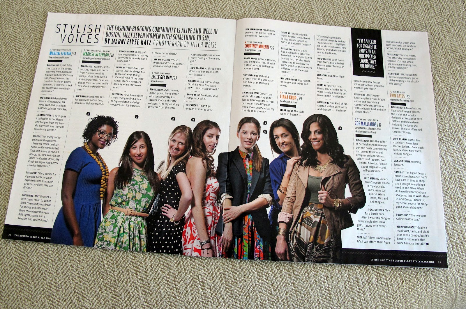 The Well-Appointed Catwalk: Boston, You're my Home