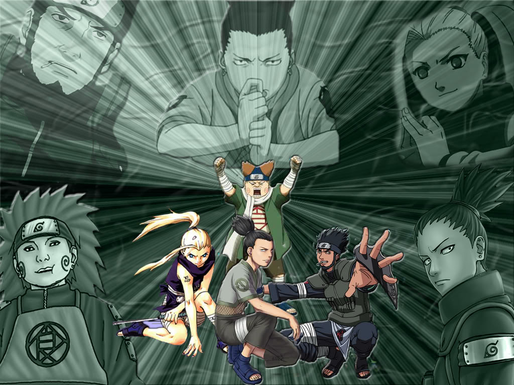 Naruto Characters: Team Asuma