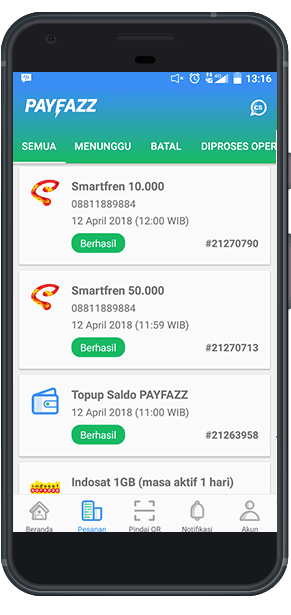 Payfazz Aplikasi Agen Pulsa Murah