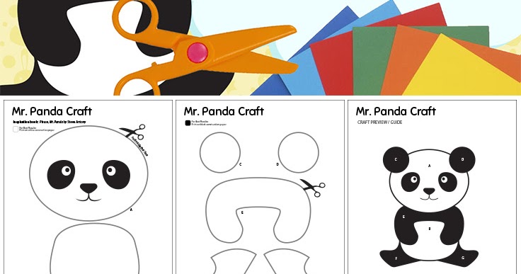 제발, 판다씨 (Please, Mr. Panda) 동화책 공예활동 - 판다 만들기 | Our Study Room