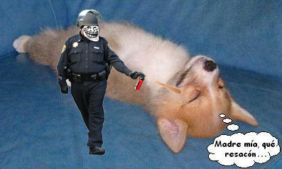 Glassnium: Spray Police Meme