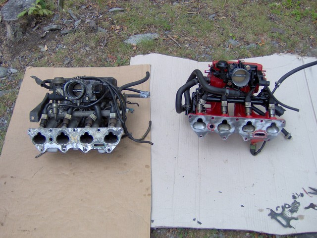 mazda's garage: perbezaan intake manifold B6t big manifold & small ...