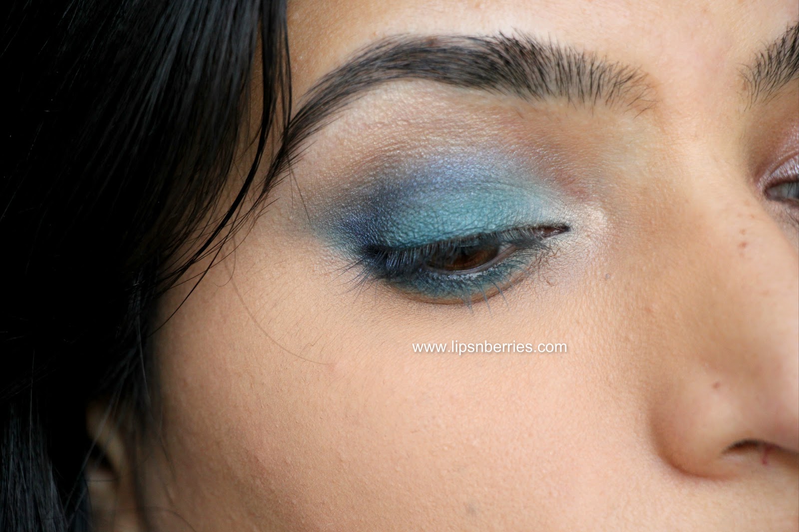 Brown eyes!! Turquoise blue or Forest Green? | LIPS n BERRIES