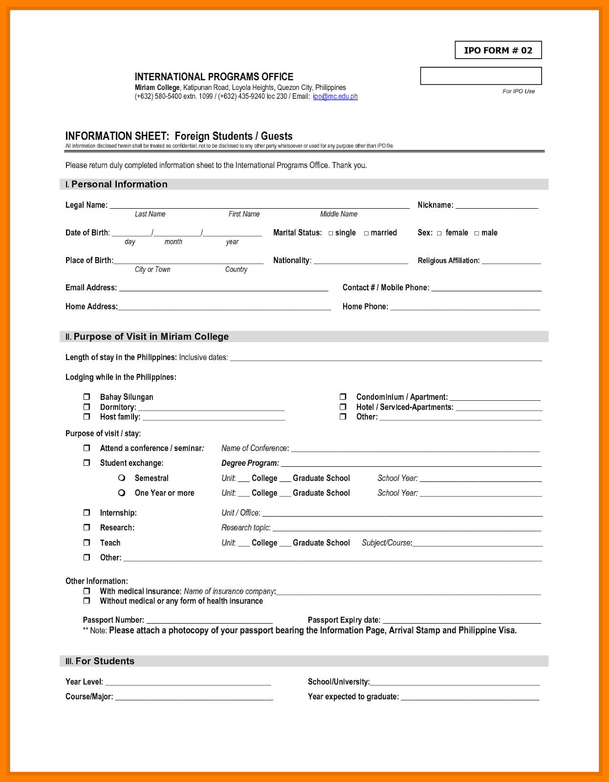 biodata form philippines - philippin news collections