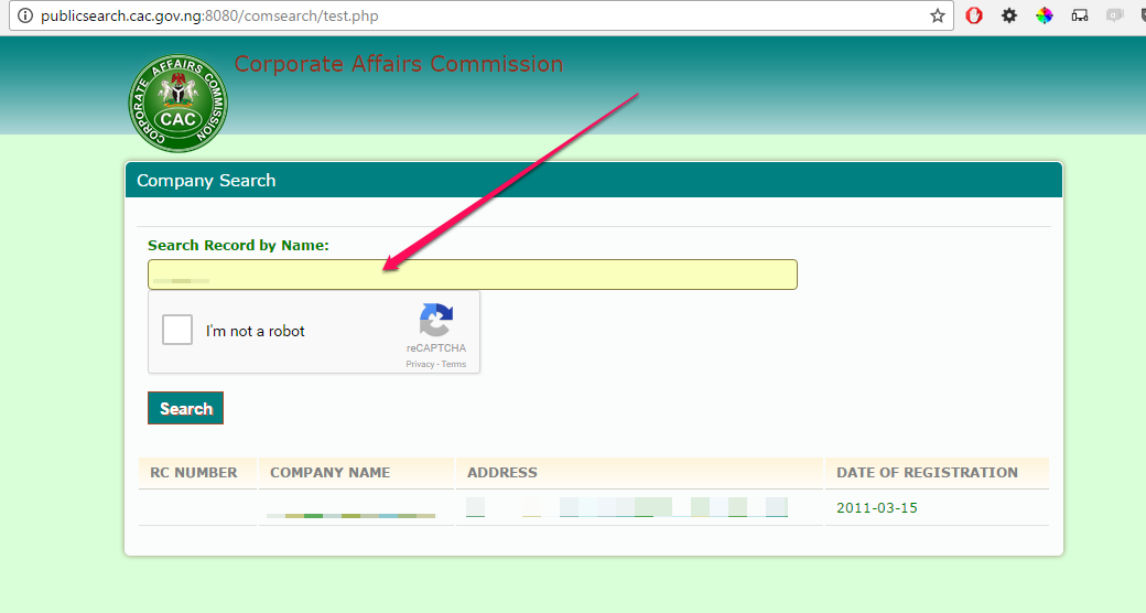 CAC Public Search Website Lets You Check Online If Company Or Business cac-public-search-website-lets-you-check-online-if-company-or-business