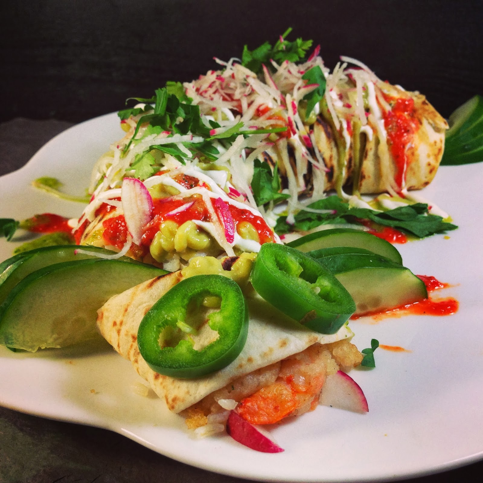 ChezWhat?: Fusion: Dragon Roll Burrito