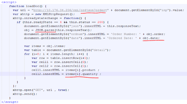 Random Thoughts!!!: AJAX & JSON with CGI Programming in IBM-I