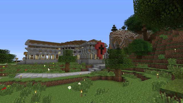The Art of Architecture: Minecraft Architecture :: Stoa of Doric