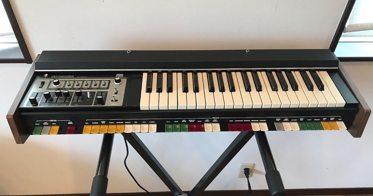 MATRIXSYNTH: Roland SH-2000 vintage analog synthesizer SN 557444