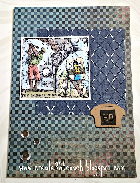 ~Create.365 ~ Sharing My Paper Crafting Life: A Golfing Birthday Card