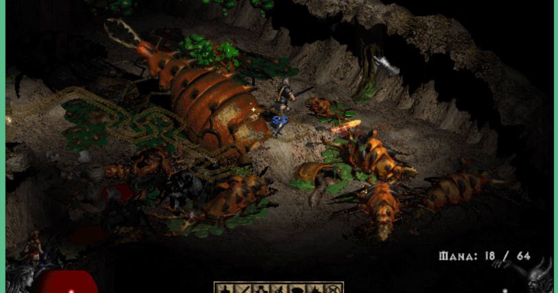 The Best Games Ever: Maggot Lair Level 3 | Diablo 2 Screenshot