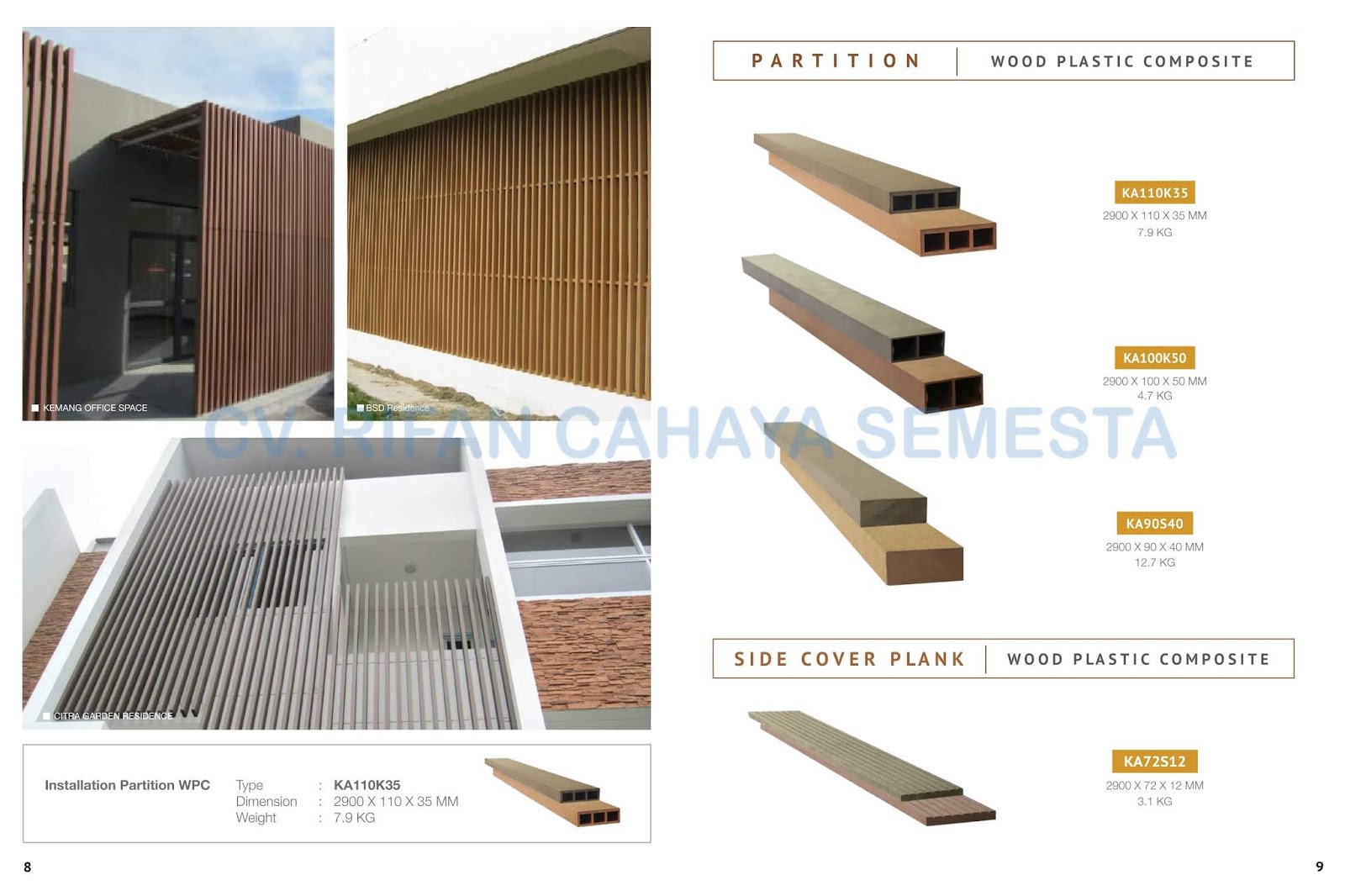 AGEN DUMA DECK: DECKING WPC (LANTAI & PAGAR)