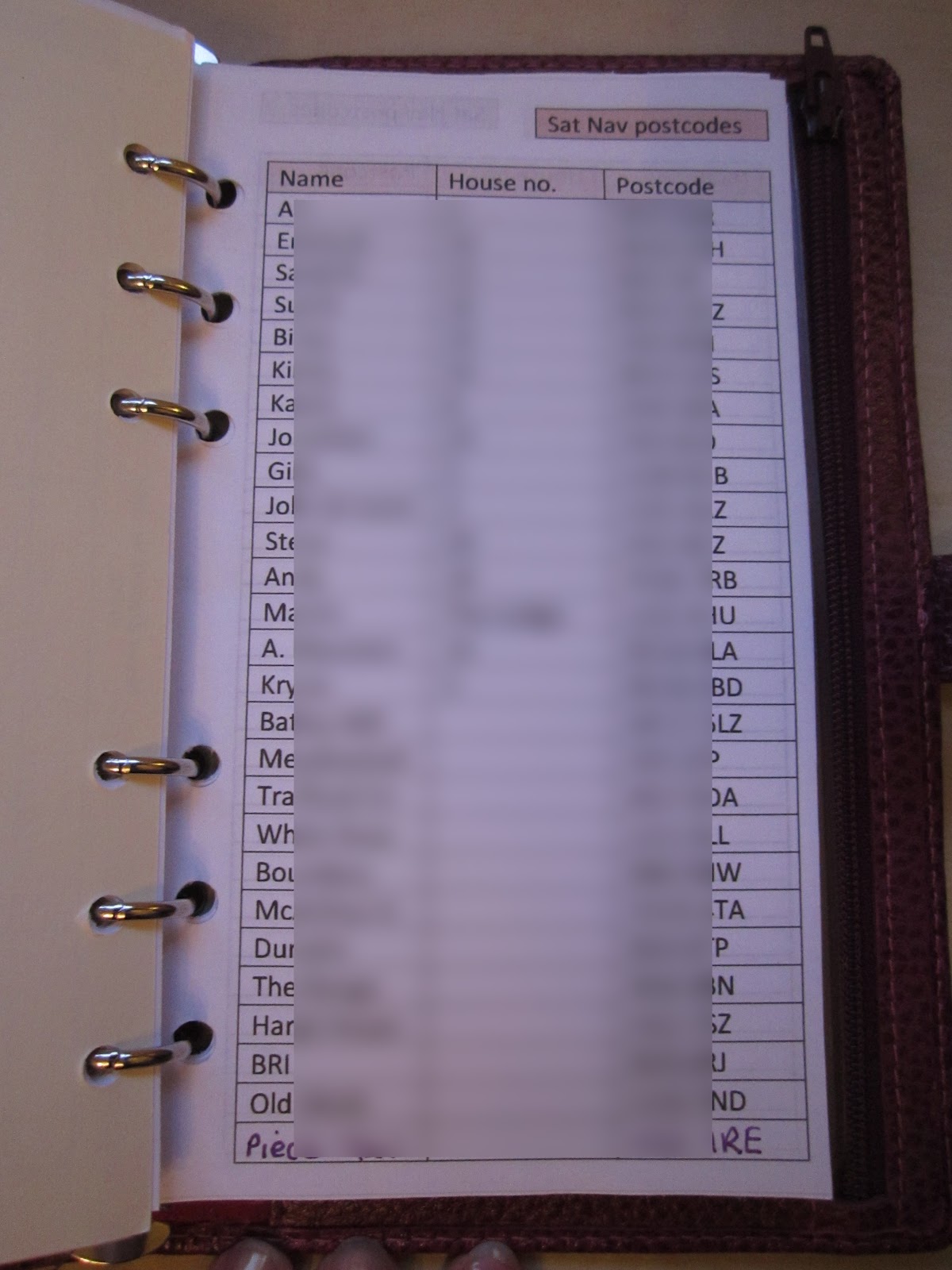 All Things Stationery: My new Filofax setup with DIY templates