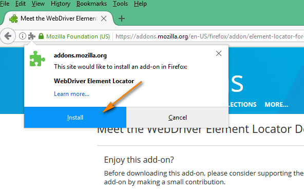 Selenium By Arun Webdriver Element Locator Firefox Add On For Generating Selenium Code Along