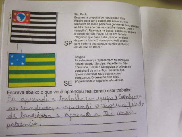 Arquivo ABC: Bandeira do Brasil e estados