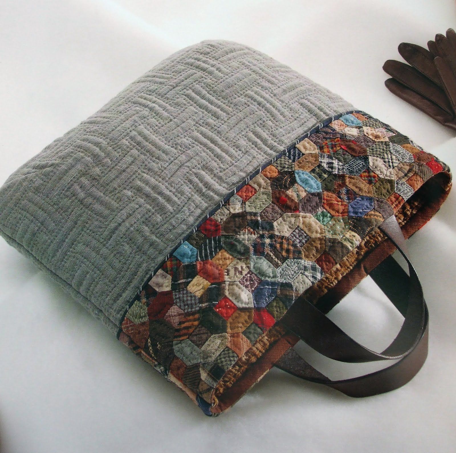 Bolsos de patchwork - Jadewoman