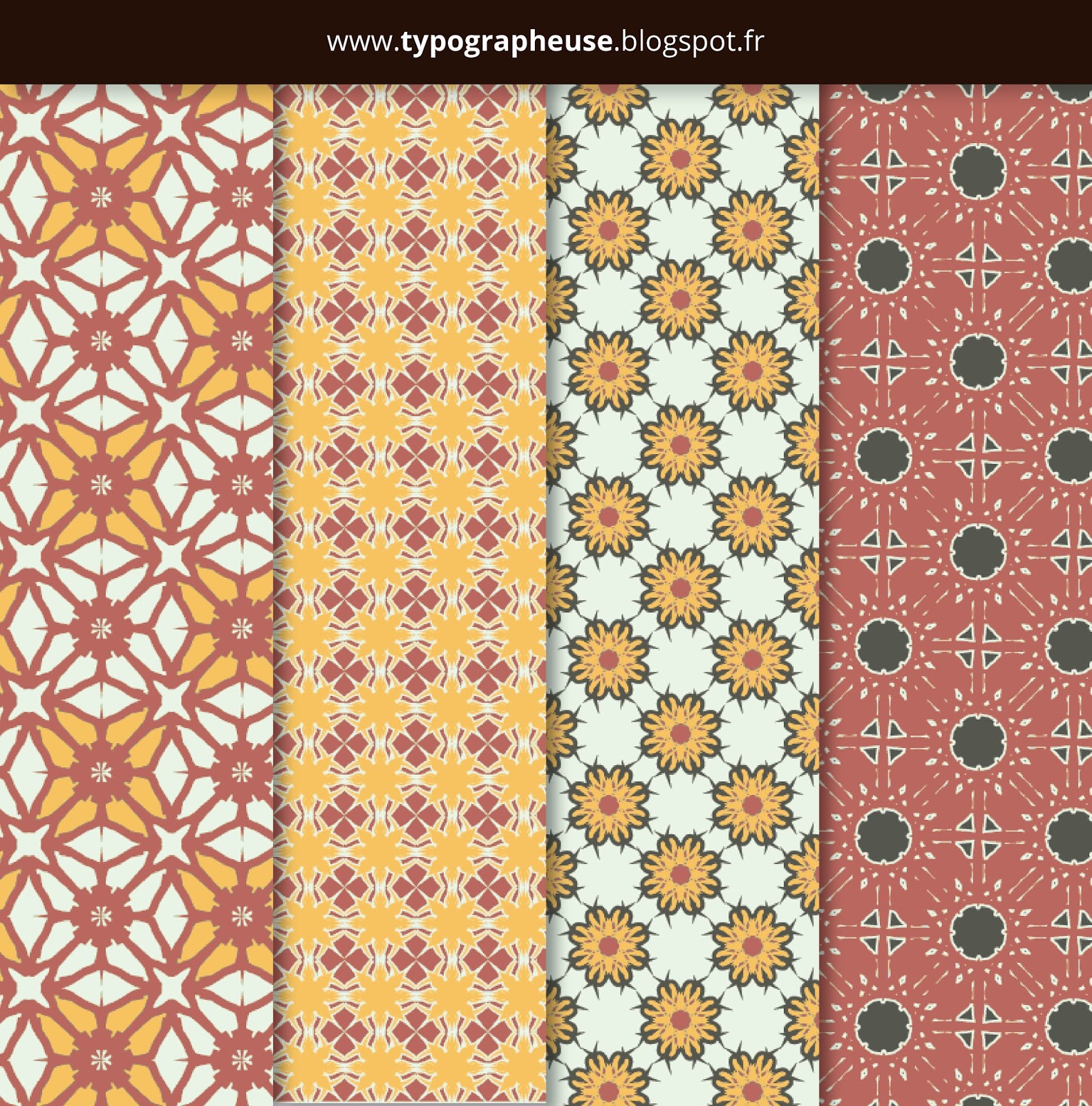 Présentation de motifs