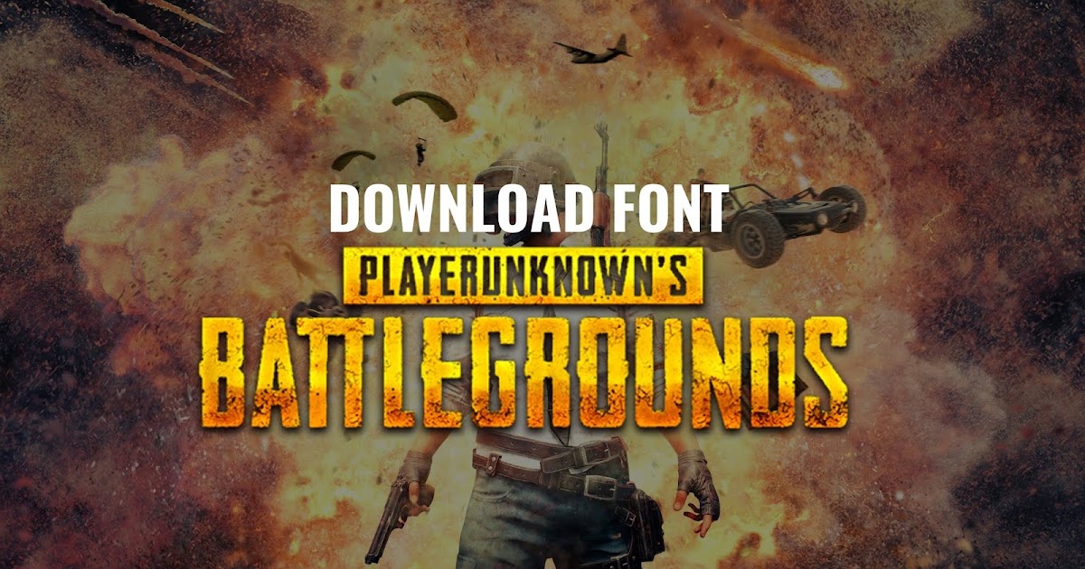 Download Font Tulisan PUBG TTF & Cara Memasangnya di Aplikasi Edit Foto ...