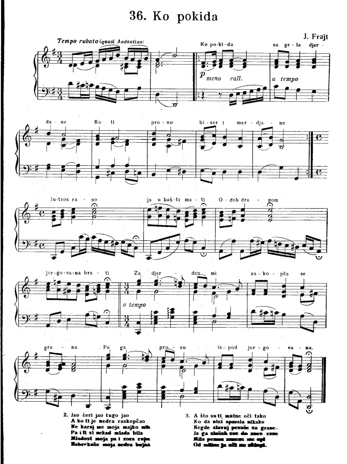 Scores for Balkan music Note za Harmoniku Violinu: Note za Harmoniku