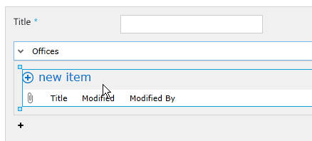 SharePoint Forms Designer: How to create forms with related items in ...
