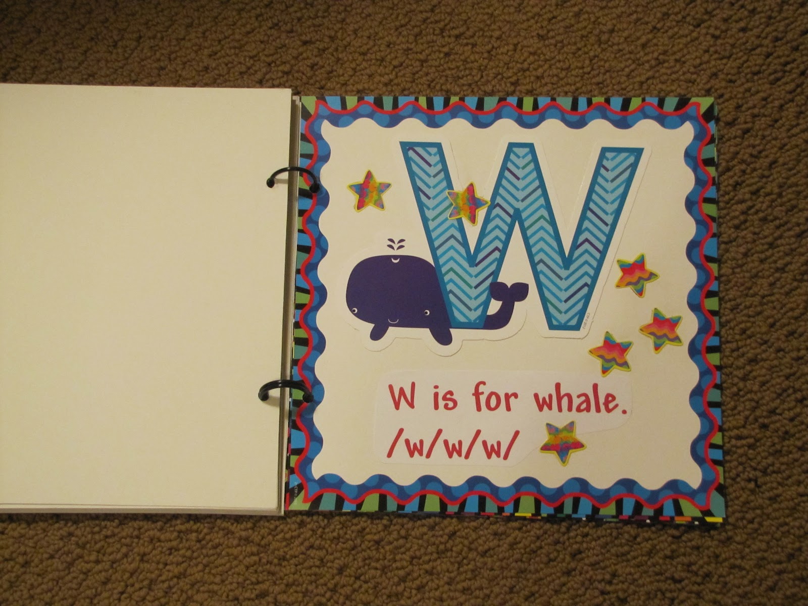 Tommie's Tools: Making an Alphabet Book