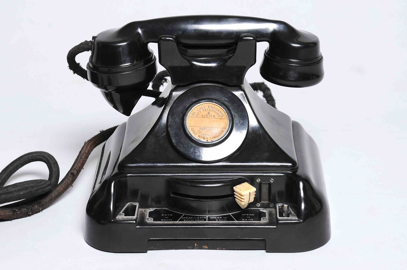 Old Vintage Museum: GEC Extension Bakelite Telephone & Ringer Box Circa ...