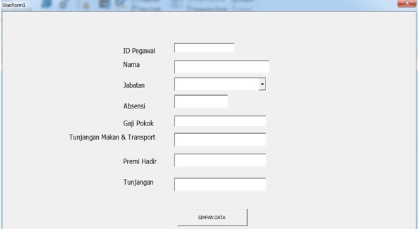 Cara Membuat Drop Down Menu pada Form Menggunakan Fungsi VBA di Excel ...