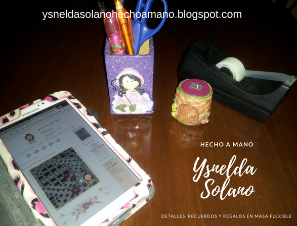 Portalápiz para el Reto Manitas - Ysnelda Solano Hecho a Mano