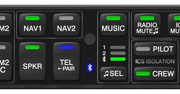 E's Van's RV-14A: Avionics: GMA-240 replaced with GMA-245.