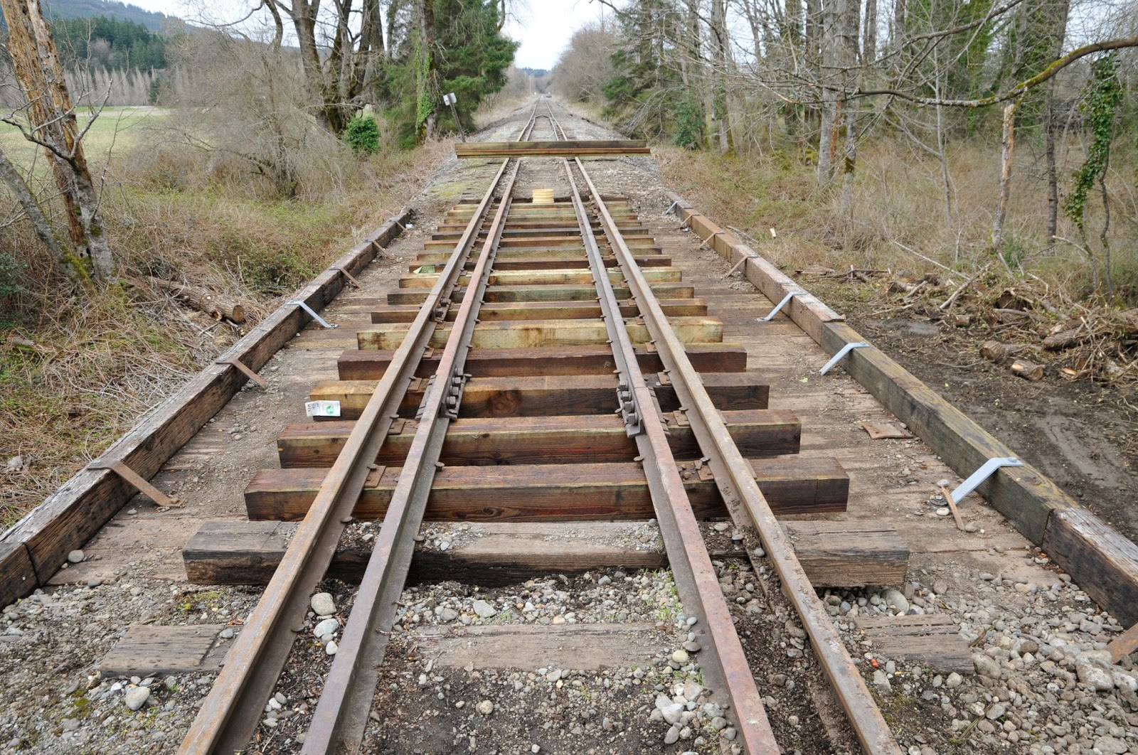 Northwest Railway Museum Blog: Bridge repairs
