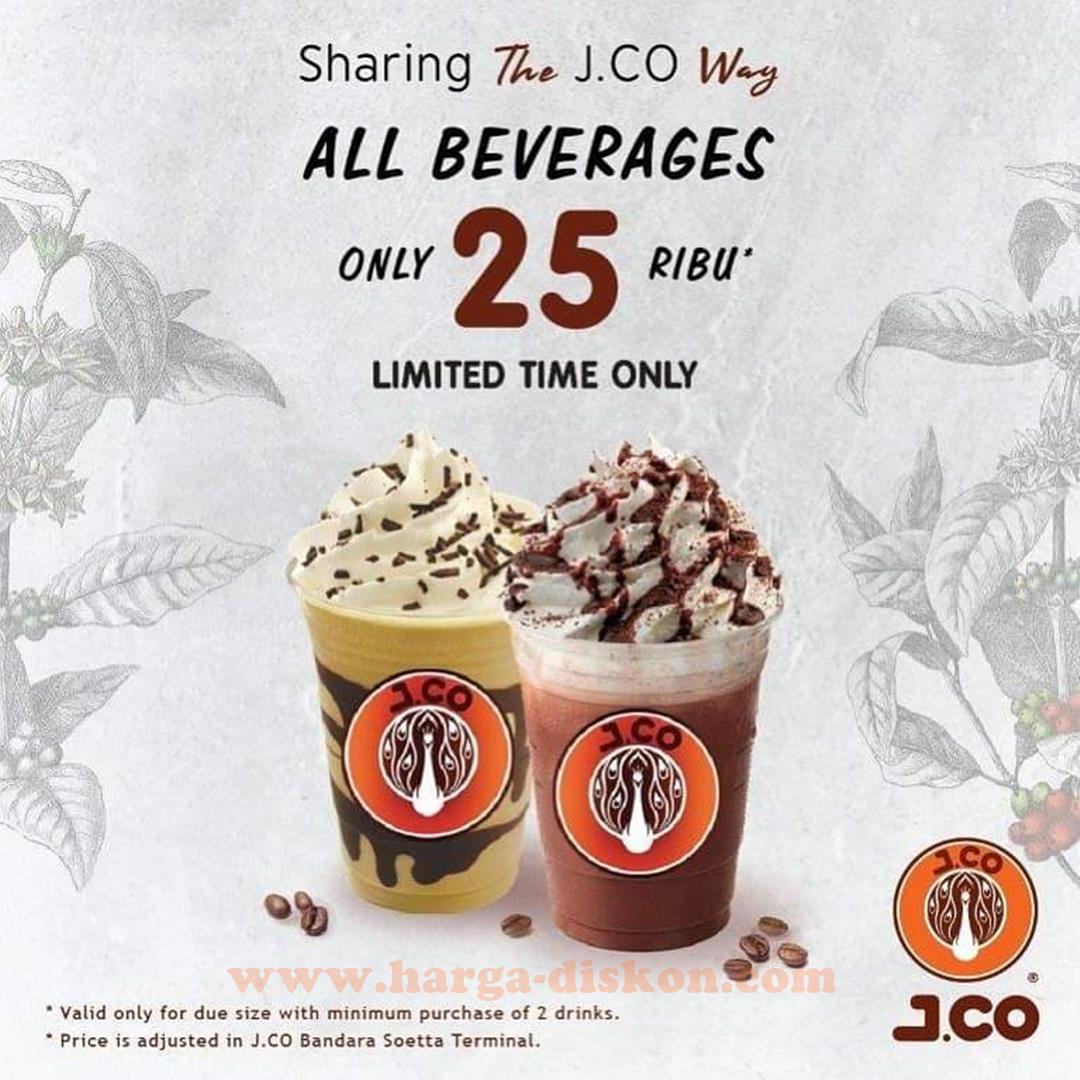 Promo JCO Terbaru Harga Spesial Minuman hanya Rp25.000