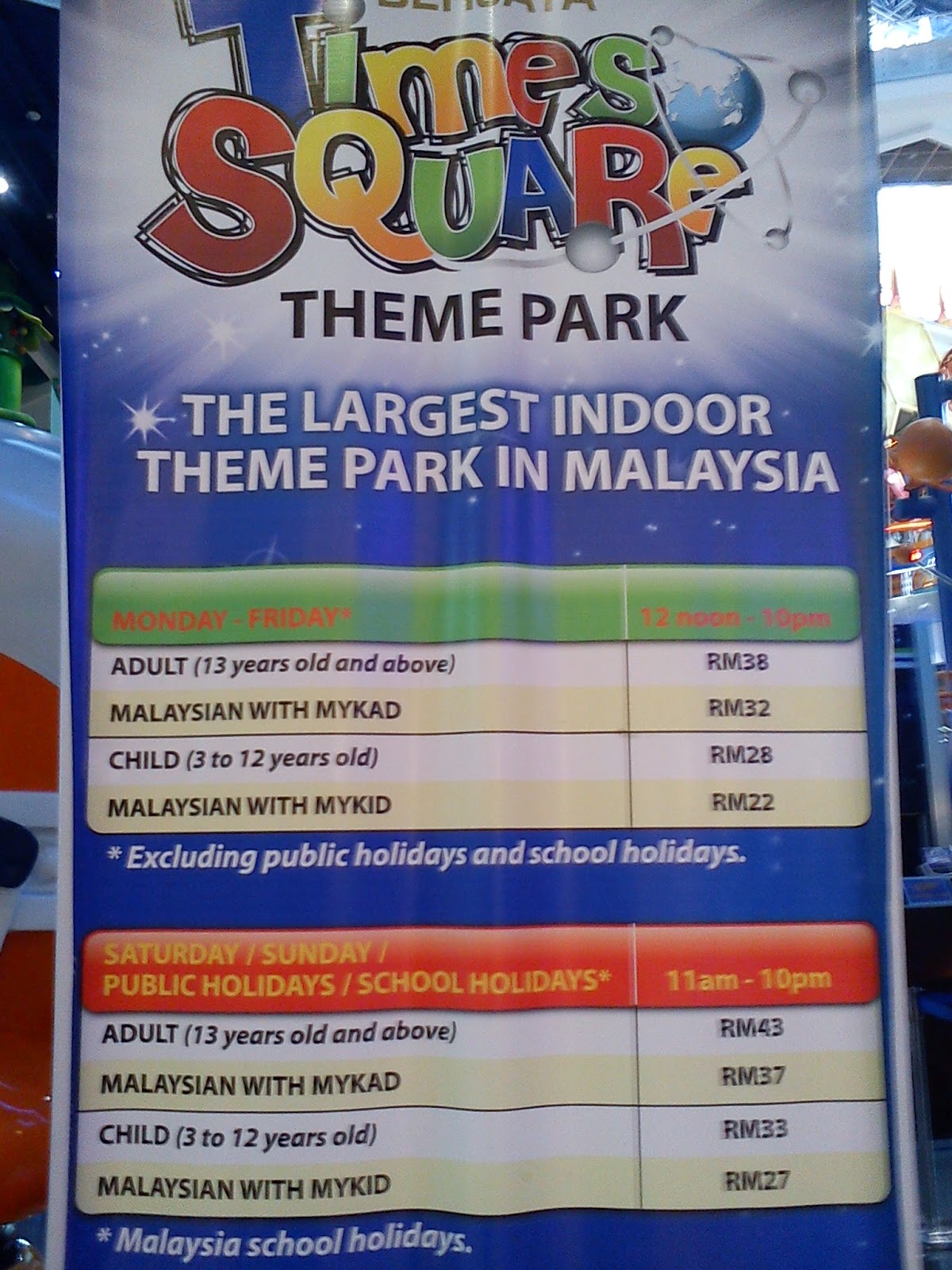 i.e.r.a.11: BERJAYA TIMES SQUARE THEME PARK @BUKIT BINTANG,KL yo!!