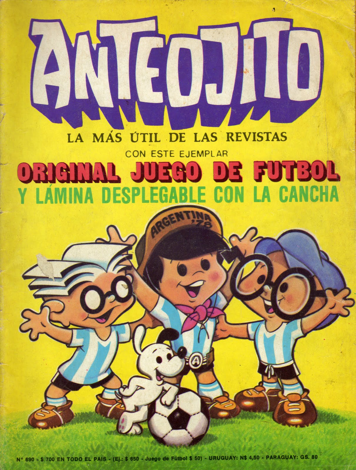 Simplemente FANAS DE GARCÍA FERRÉ: Las portadas de Anteojito junto a ...