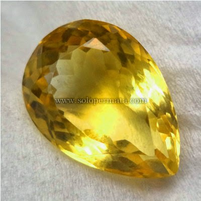 Batu Permata Yellow Citrine - SP324 | Batu Moldavite | Toko Batu Akik ...