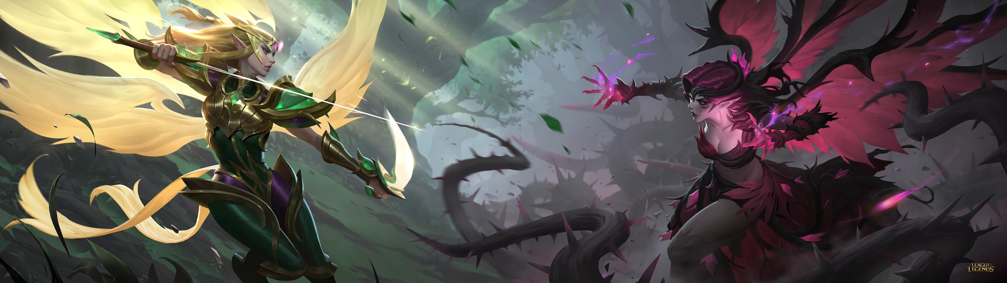 Morgana And Kayle League Of Legends