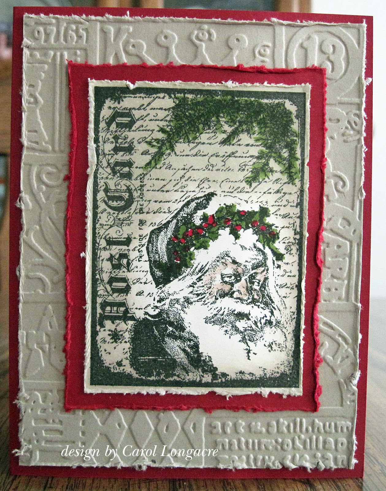 Our Little Inspirations: Distressed Christmas Cards