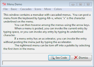 Py In My Eye: Tkinter Menu Demo