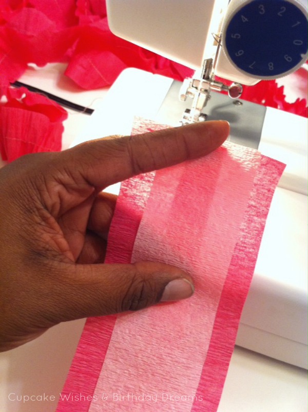 Cupcake Wishes & Birthday Dreams: {DIY Party Decor} Ruffled Paper Streamers