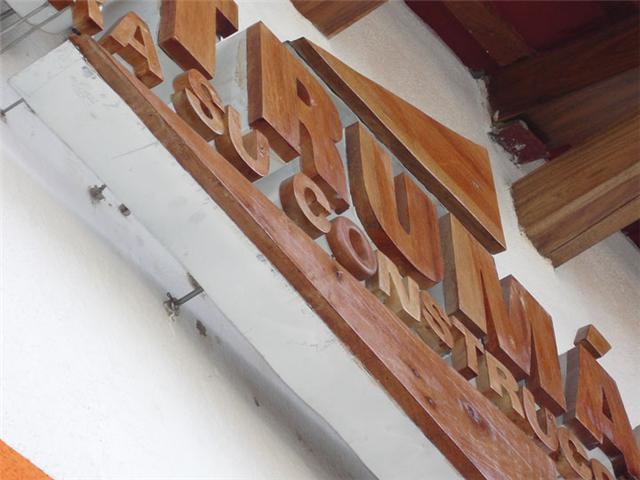 Rótulos en Madera : Rotulos en Madera